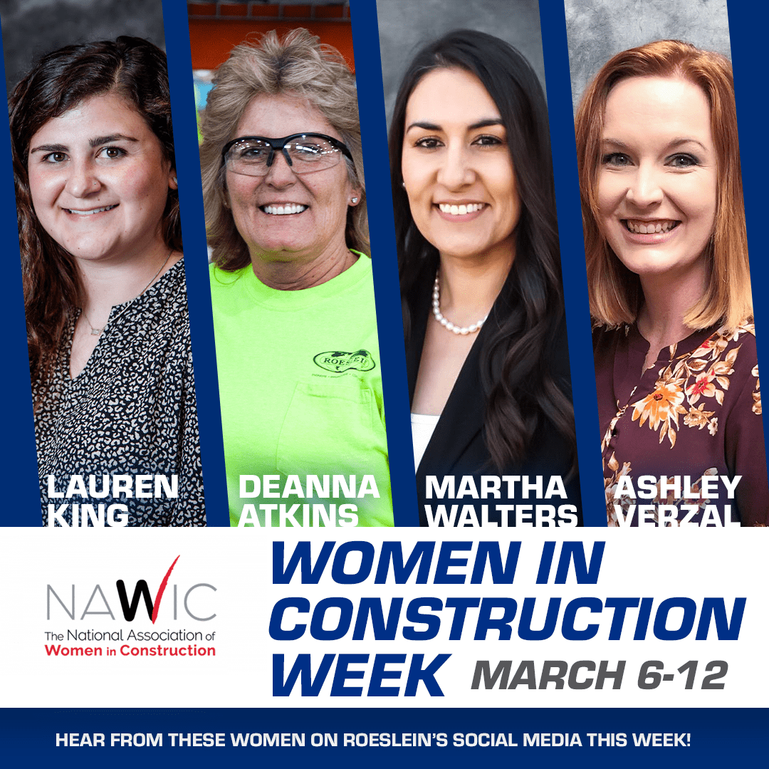 Roeslein Highlights Female Employees during Women in Construction Week ...
